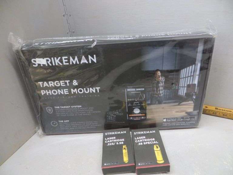 Strikeman Phone Laser Targets w/.223 & .38 Cartridges - Lambrecht ...