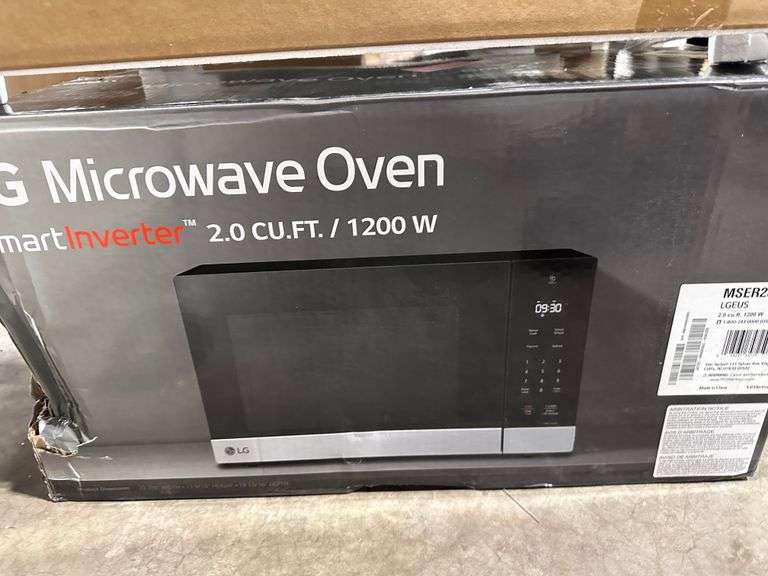 LG NeoChef 2.0 cu. ft. 1200-Watt Countertop Microwave In Stainless ...