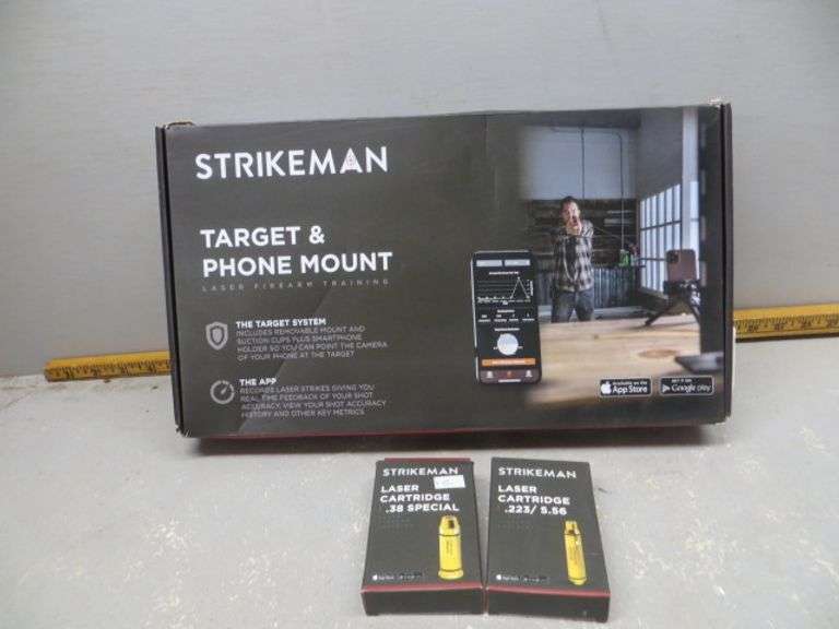 Strikeman Phone Laser Targets w/.223 & .38 Cartridges - Lambrecht ...