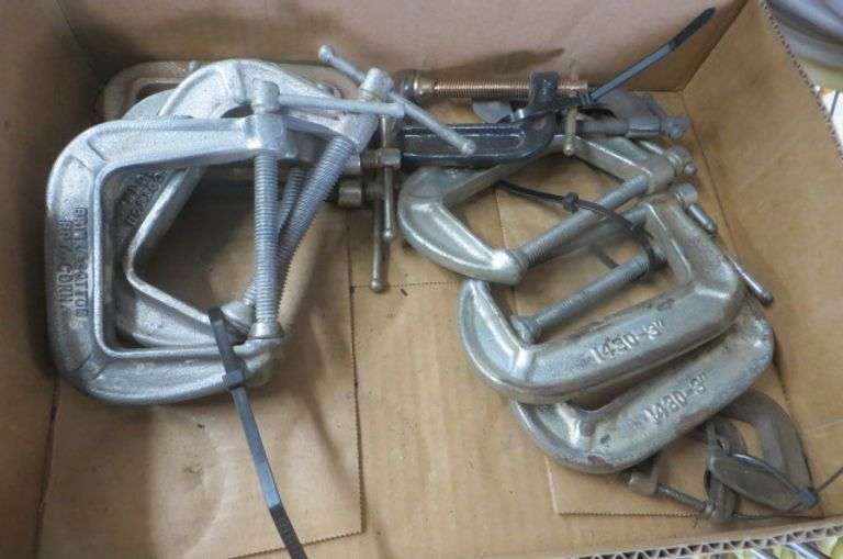 C-Clamps 2-3" - Lambrecht Auction, Inc.