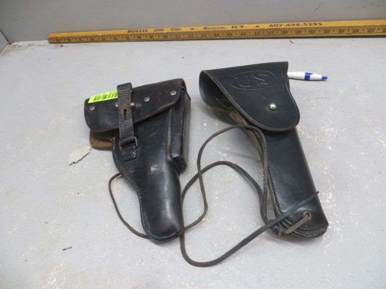 Luger & US Army Leather Holsters - Lambrecht Auction, Inc.