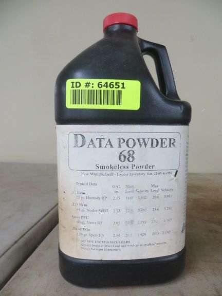 Powder - Accurate 68 - See details - Lambrecht Auction, Inc.