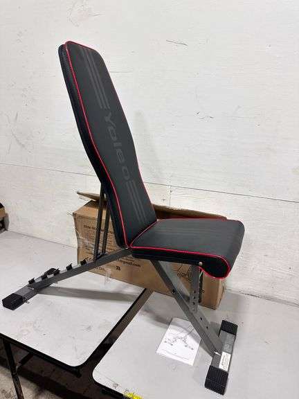 Yoleo Adjustable Weight Bench for Full Body Workout - Lambrecht Auction ...