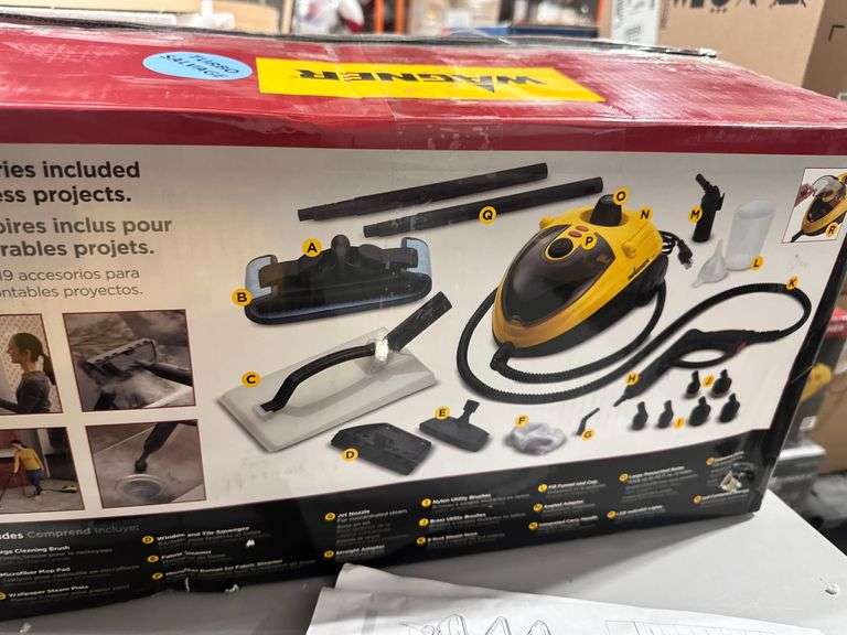 Wagner 915e Multi-Purpose On-Demand Steam Cleaner and Wallpaper Remover ...