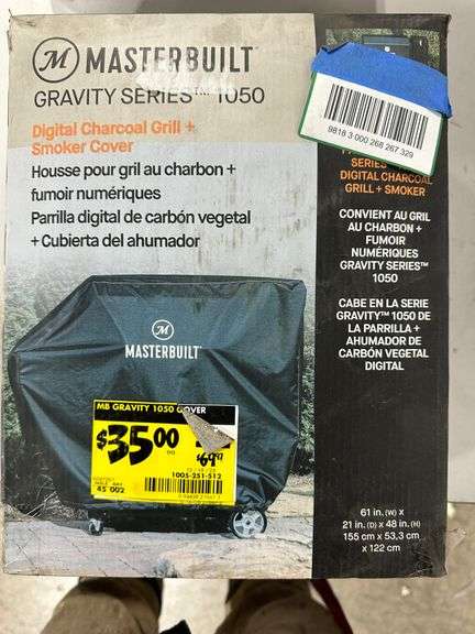 Masterbuilt Gravity Series XT and 1050 Digital Charcoal Grill and ...