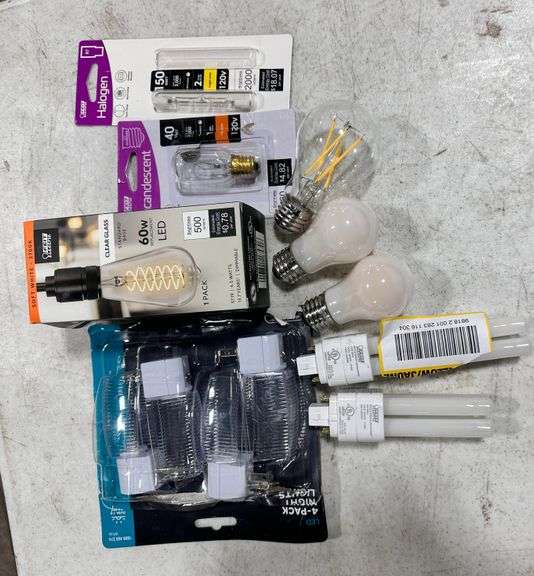 Assorted Lights & Bulbs - Lambrecht Auction, Inc.