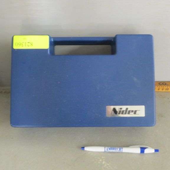 Nidec DT-105A-S12 Digital Tachometer - Lambrecht Auction, Inc.