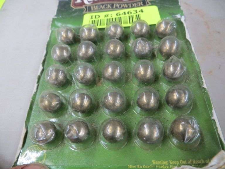 .50cal Black Powder Balls - Lambrecht Auction, Inc.