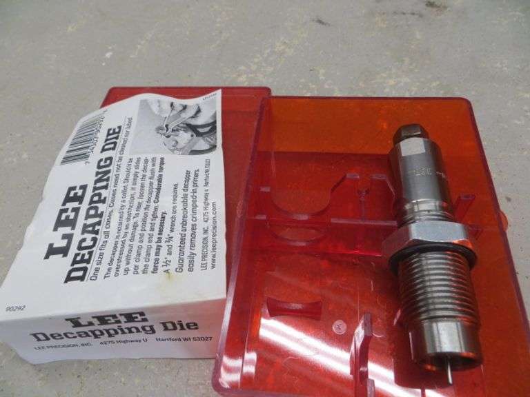 Dies - Lee Decapping - Lambrecht Auction, Inc.