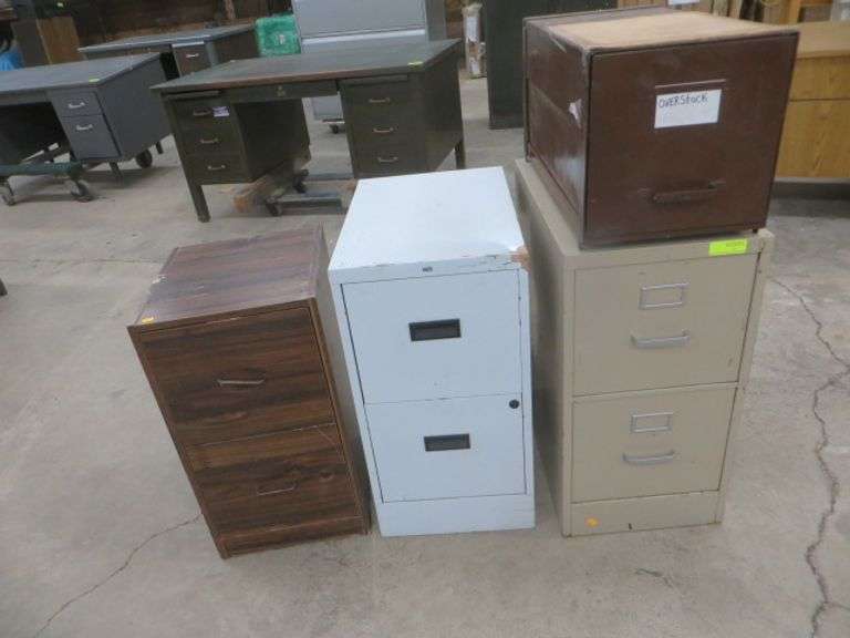 Assorted Small File Cabinets - Lambrecht Auction, Inc.