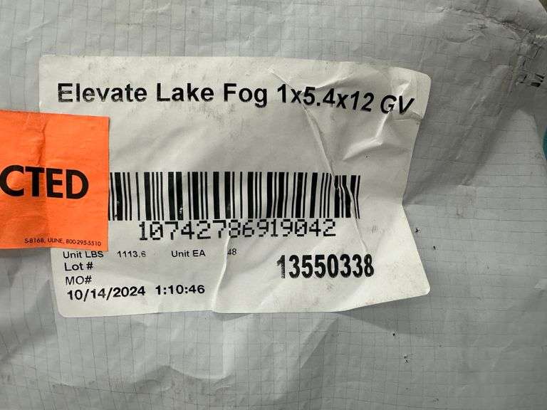 Elevate Lake Fog Composite Decking 5/4"x6"x12' GV - Lambrecht Auction, Inc.