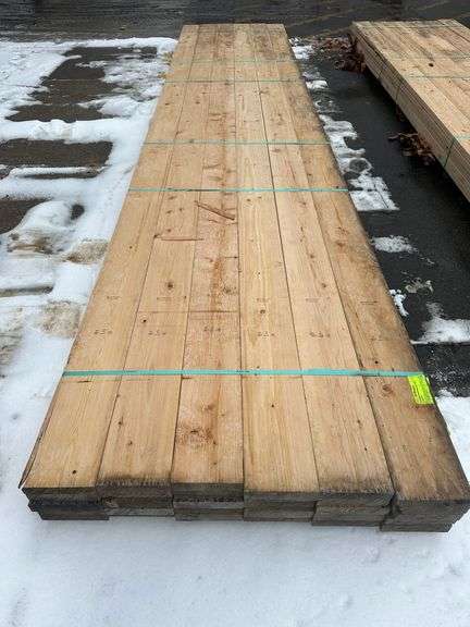 Hemlock Dimensional Lumber 2"x8"x18' - Lambrecht Auction, Inc.