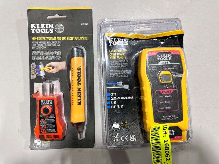 Klein Tools LAN Explorer Data Cable Tester with Remote + Non-Contact ...