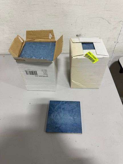 MSI Adelaide Azul 6 in. x 6 in. Glossy Porcelain Floor and Wall Tile ...