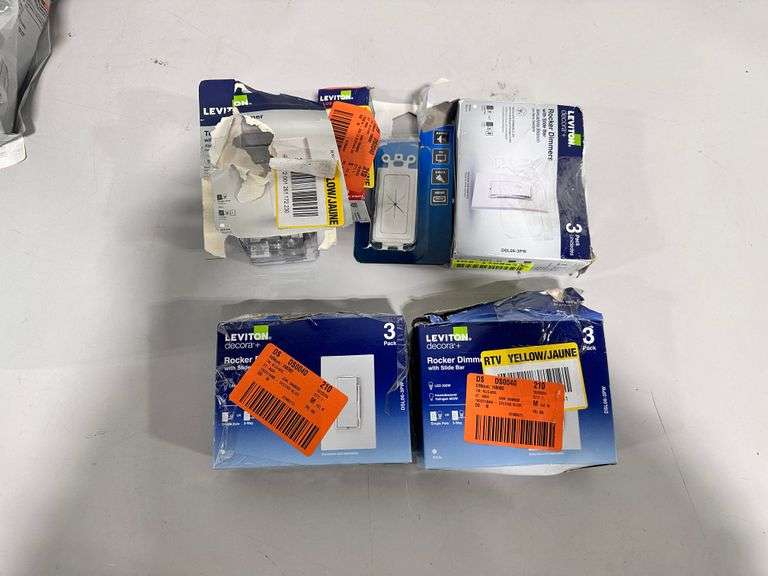 Assorted Light Switches - Lambrecht Auction, Inc.