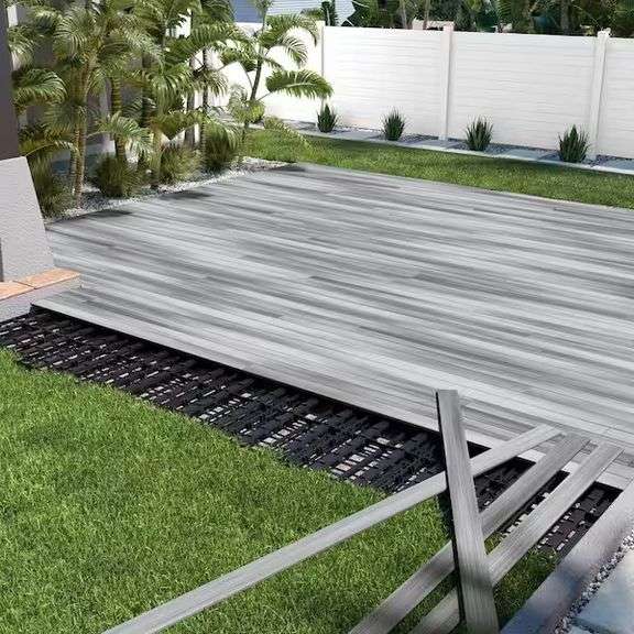MVP Garapa Gray Composite Decking 5/4"x6"x18' - Lambrecht Auction, Inc.