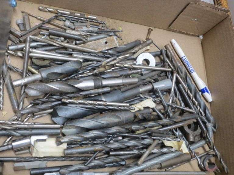 Assorted Drill Bits, Chucks, Keys - Lambrecht Auction, Inc.