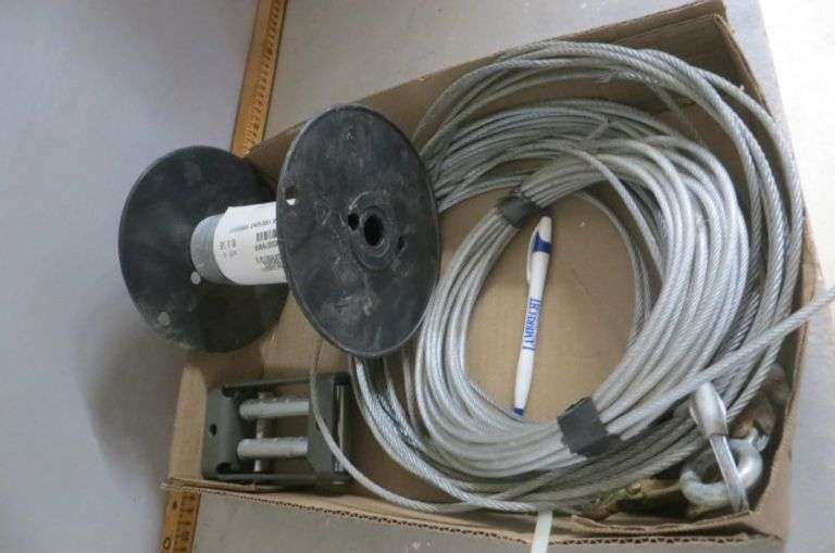 Light 3/16" Winch Cable, Fairlead, 1/16" Steel Cable, Coated Cable ...