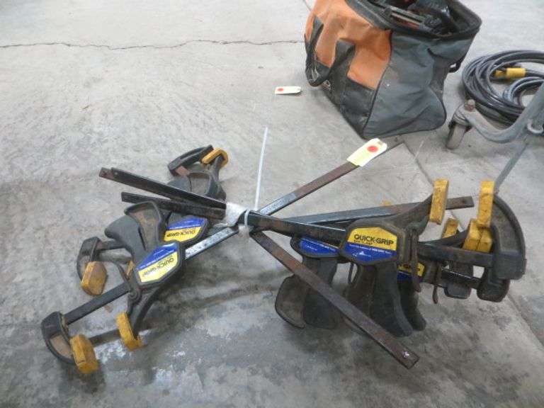 Six 18" Quick Grip Clamps - All for one $ - Lambrecht Auction, Inc.