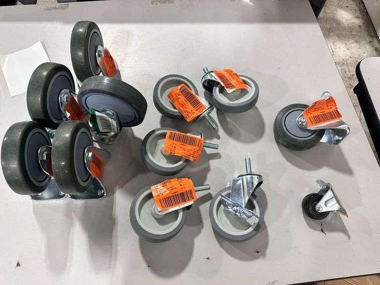 Assorted Everbilt Caster Wheels - Lambrecht Auction, Inc.