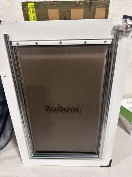 Baboni 3-Flaps Pet Door for Interior and Exterior Doors, Steel Frame ...