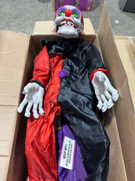 7.5ft Fears Through The Years ANIMATED LER Trickster Trio Stack ...