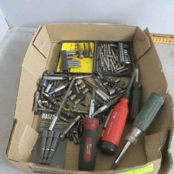 Assorted Drivers & Bits - Lambrecht Auction, Inc.