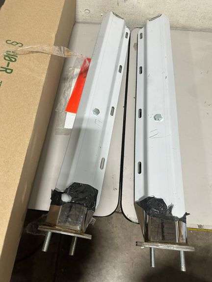 30" Spring Loaded Mudflap Hangers - Lambrecht Auction, Inc.