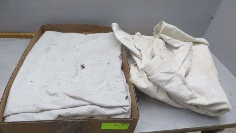 Heavy Drop Cloths - Lambrecht Auction, Inc.