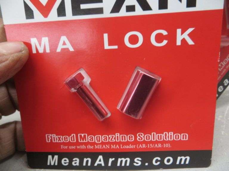 Mean AR 15/10 Magazine Locks (2) - Lambrecht Auction, Inc.