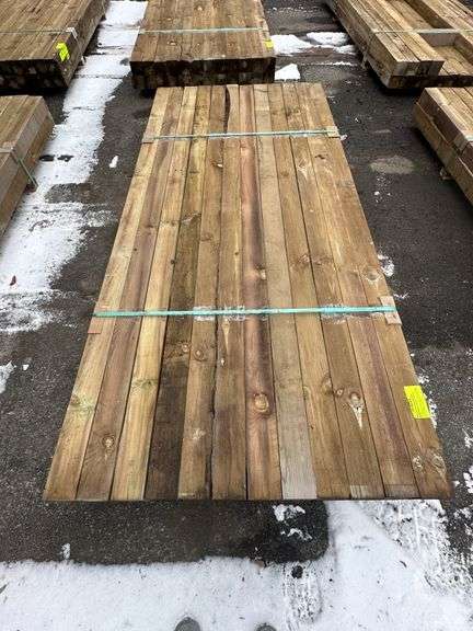 Pressure Treated Red Pine Dimensional Lumber 4"x4"x8' - Lambrecht ...