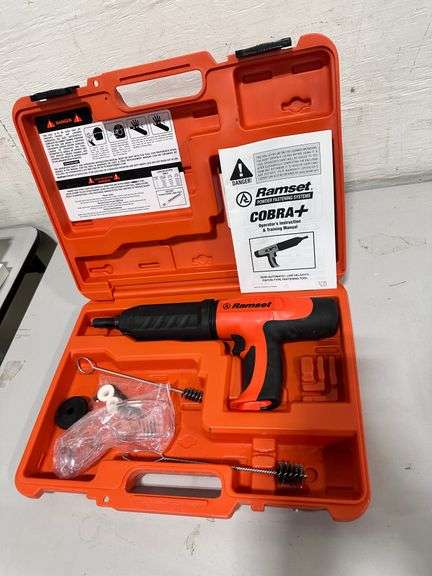Ramset Cobra+ 0.27 Caliber Semi-Automatic Powder Actuated Tool (PAT ...