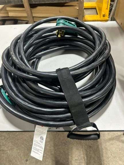 Intertek 75 Foot 4 Prong Extension Cord - Lambrecht Auction, Inc.