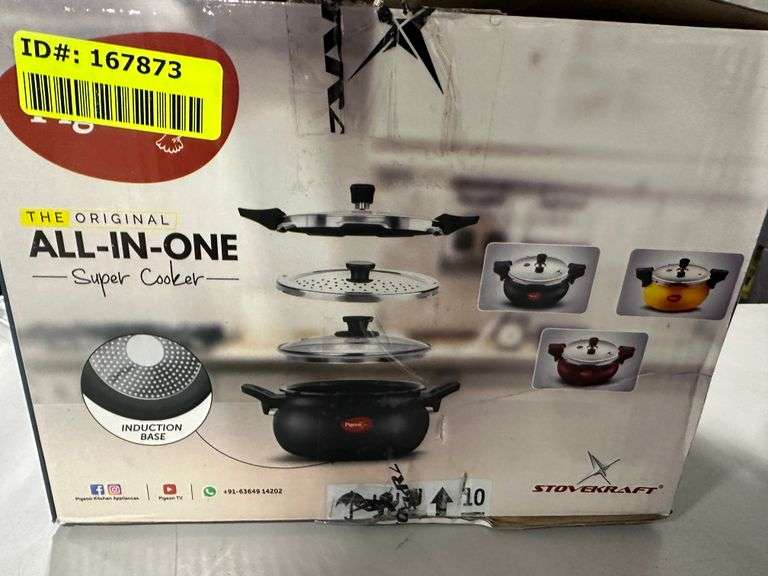 Pigeon 5.3 Quart All-In-One Super Cooker - Steamer, Cooking Pot ...