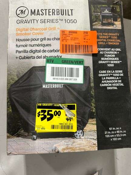 Masterbuilt Gravity Series XT and 1050 Digital Charcoal Grill and ...