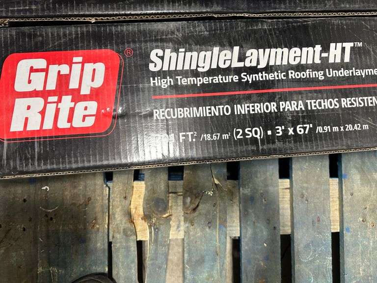 Grip-Rite High Temperature Self-Adhering Synthetic Roofing Underlayment ...
