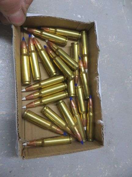 Ammo - Reloaded 6.8 SPC 21 rnds - Lambrecht Auction, Inc.