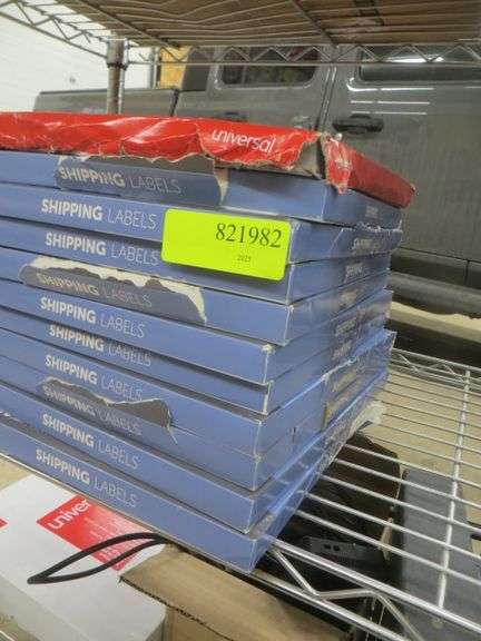Inkjet & Laser Shipping Labels - Lambrecht Auction, Inc.