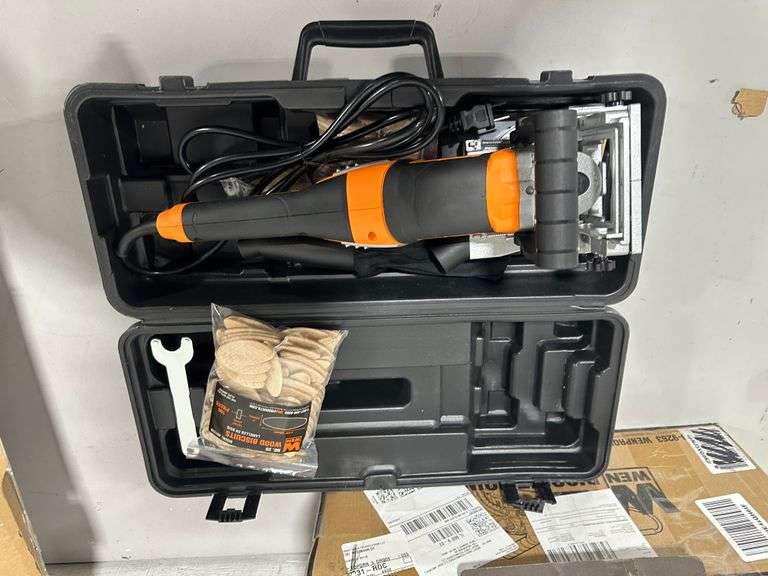 wen-jn8504-8-5-amp-plate-and-biscuit-joiner-with-case-and-biscuits