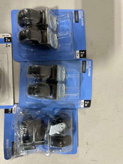 Assorted Caster Wheels - Lambrecht Auction, Inc.