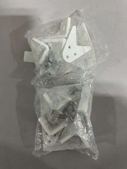 Fiberon ArmorGuard Regency/Enclave White Nylon Line Rail Hardware Kit ...