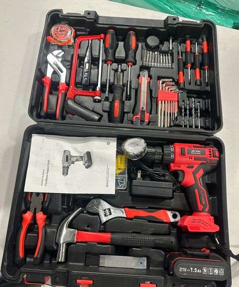jar-owl 21V Max Cordless Drill/Driver Kit, Brushless, Tool Set with ...