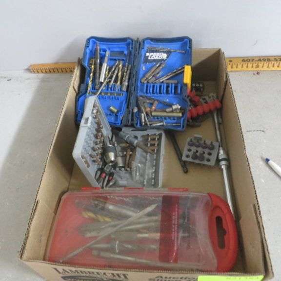 Assorted Bits, Quick Connect - Lambrecht Auction, Inc.