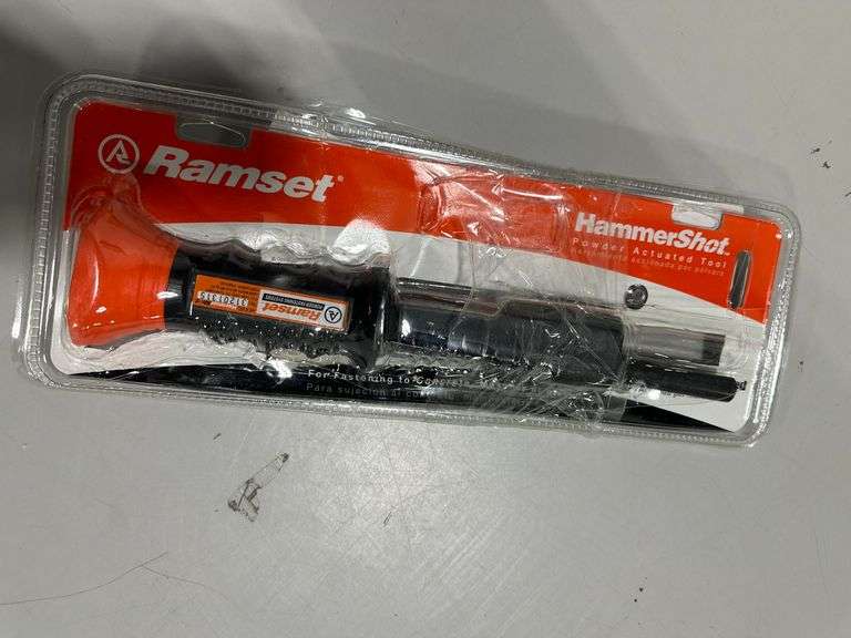 Ramset HammerShot 0.22 Caliber Single Shot Tool - Lambrecht Auction, Inc.