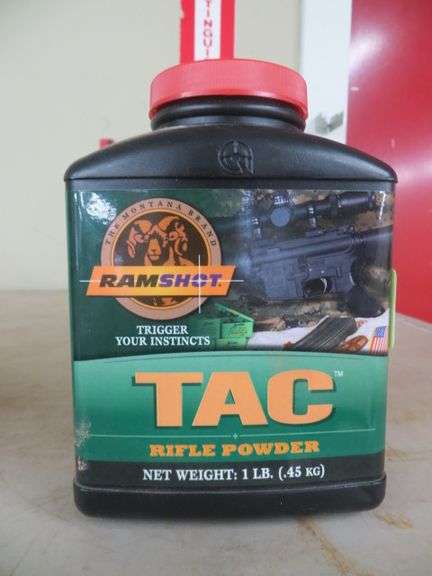 Powder - Ramshot TAC Rifle - Lambrecht Auction, Inc.