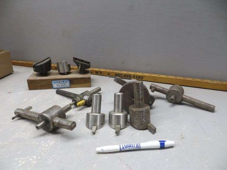 Fly Cutters & Circle Cutters - Lambrecht Auction, Inc.