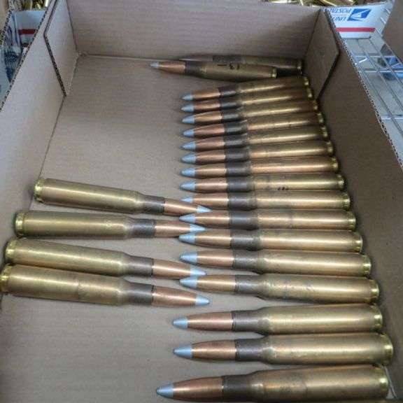 Ammo - Reloaded .50 BMG 23 rnds - Lambrecht Auction, Inc.