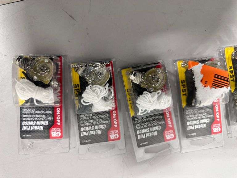 Gardner Bender 3 Amp Single-Pole Single Circuit Pull-Chain Switch ...