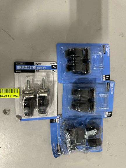 Assorted Caster Wheels - Lambrecht Auction, Inc.