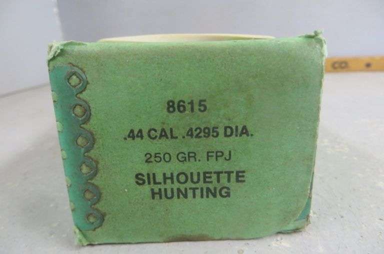 Bullets - Sierra .44cal 250gr FPJ 100/bx -unopened - Lambrecht Auction ...